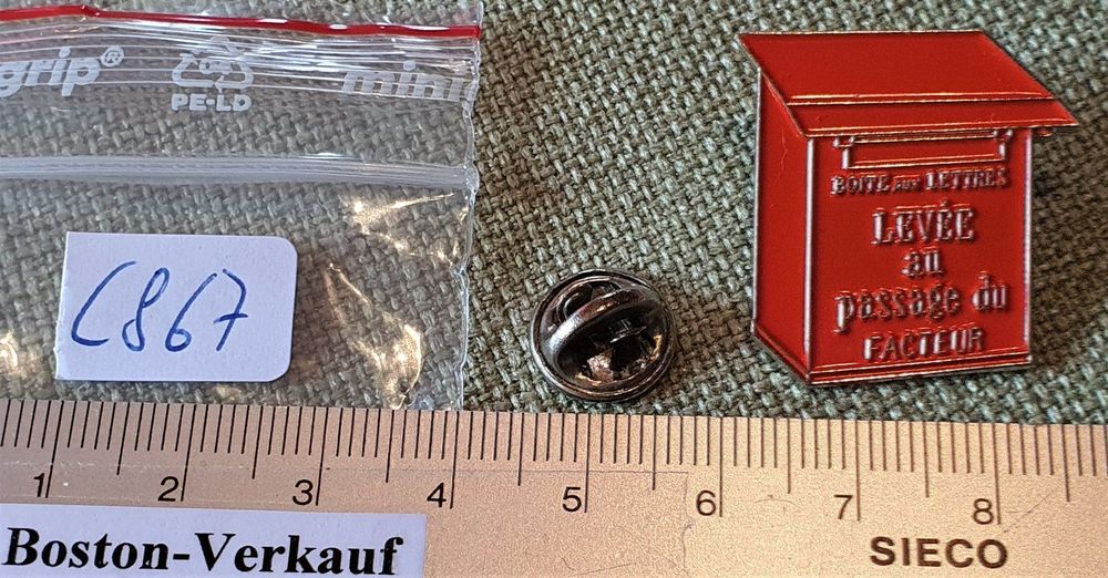 C867 Pin PTT Briefkasten St. Croix 1850 (Gebraucht) in Reinach BL für ...