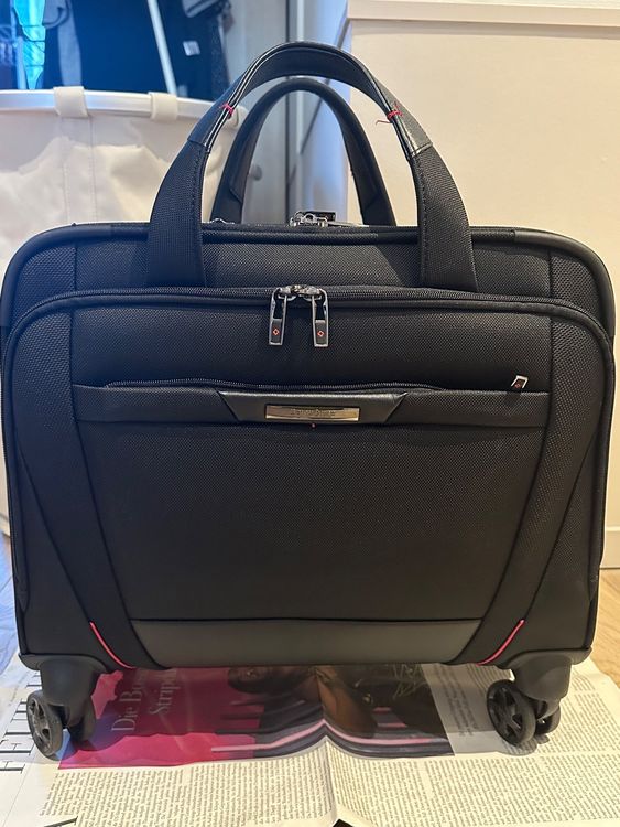 Samsonite Pro-Dlx 5 Business Trolley mit 4 Rollen Schwarz (Neu (gemäss ...
