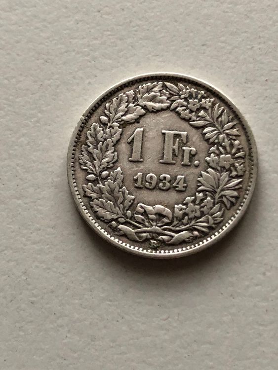 1 Fr. 1934 | Kaufen auf Ricardo