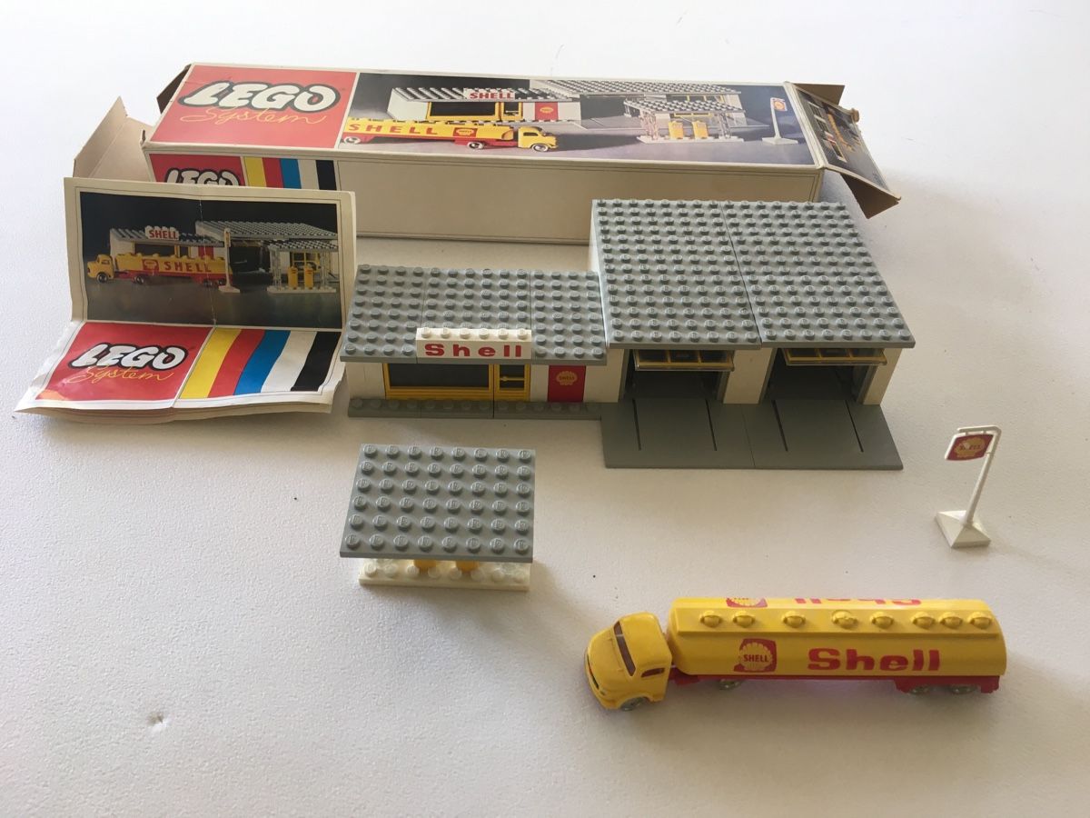 Lego Shell Garagen Set 325 von 1966 (Gebraucht) in Grellingen für CHF ...