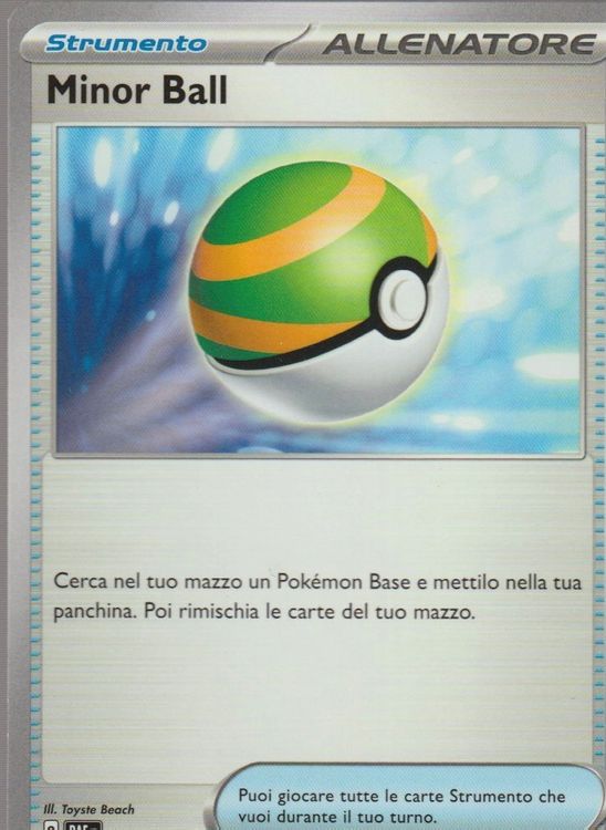 TCG POKEMON destino di Paldea PAF 084/091 MINOR BALL (Neu (gemäss Beschreibung)) in Vezia für ...