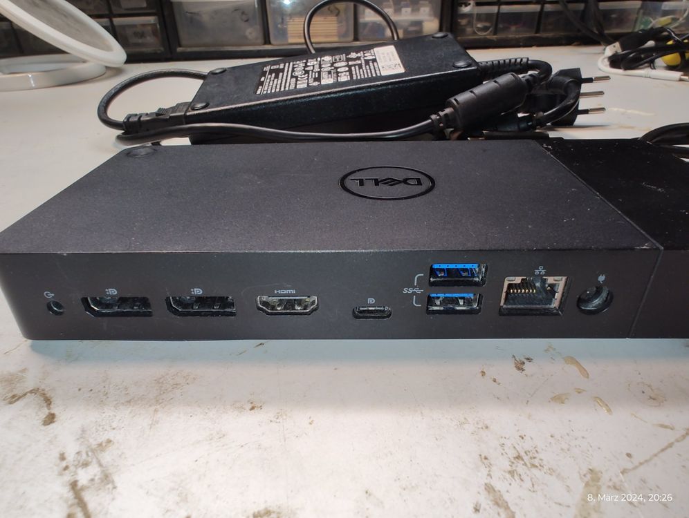 Dockingstation Dell K20A inkl. 180Watt Netzteil (Gebraucht) in Brislach ...