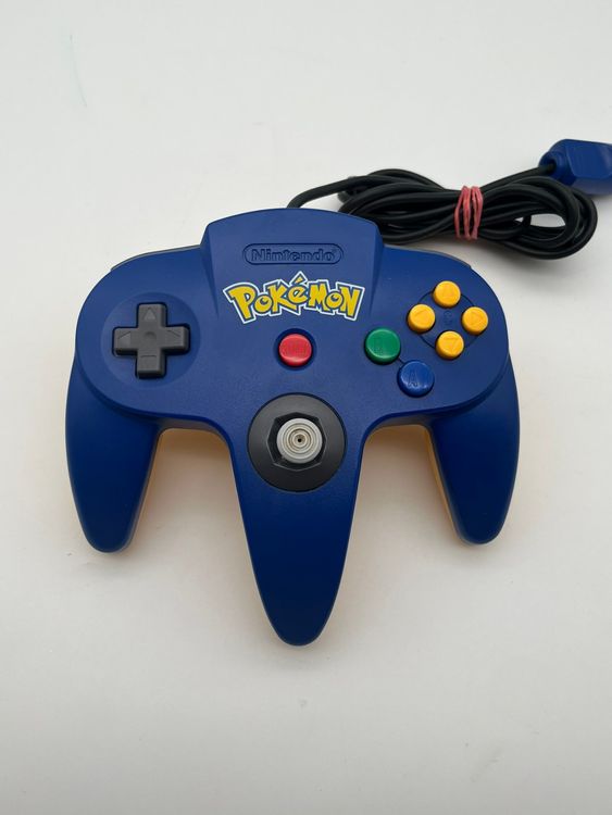 N64 Pokemon Controller Original Nintendo 64 Gelb Blau | Kaufen auf Ricardo