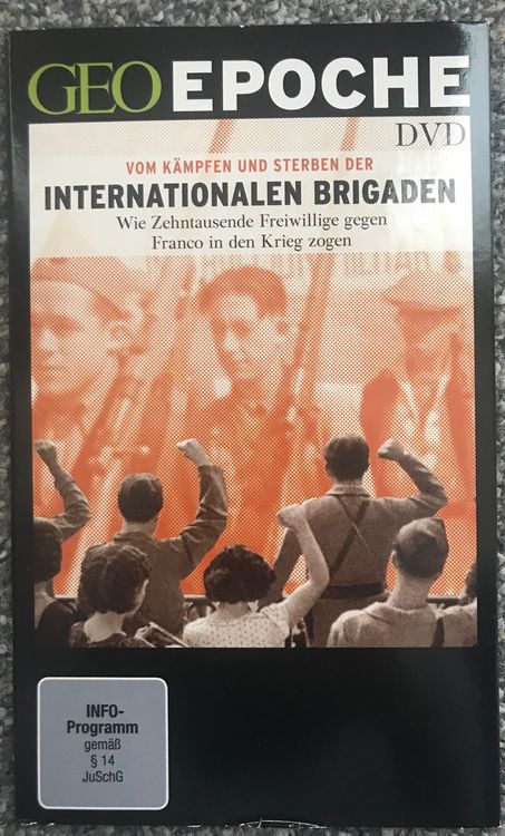 Internationale Brigaden Bürgerkrieg Spanien DVD GEOEpoche | Kaufen auf Ricardo