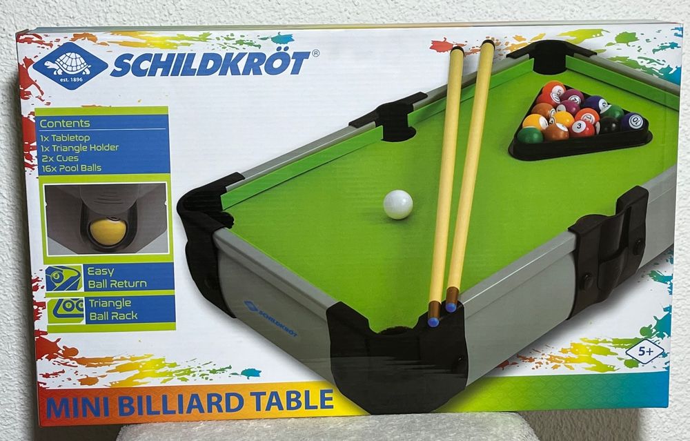 Mini Billiard Tisch Schildkröt | Kaufen auf Ricardo