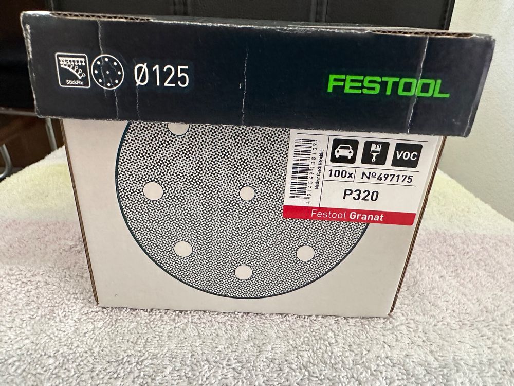 Festool Granat Schleifpapier P 320, Durchmesser 125 | Kaufen auf Ricardo