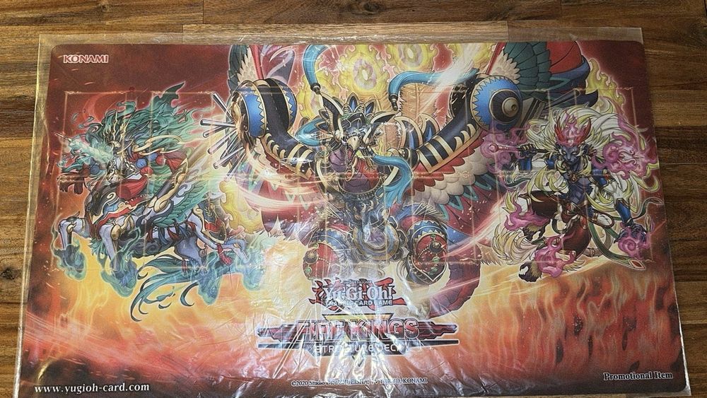 Yugioh Structure Deck: Fire Kings Release Event Playmat (Neu und ...
