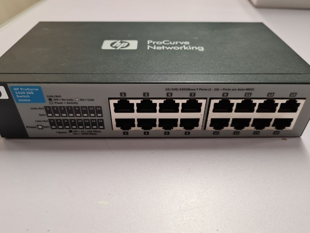 HP ProCurve 1410-16G Switch J9560A | Kaufen auf Ricardo