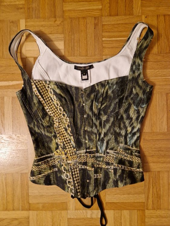 Original Bustier Corset Top Roberto Cavalli (Neu (gemäss Beschreibung ...