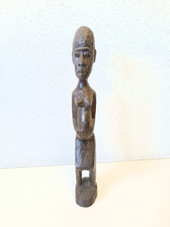 Afrikanische Kunst Figur aus Holz ein Original | Kaufen auf Ricardo