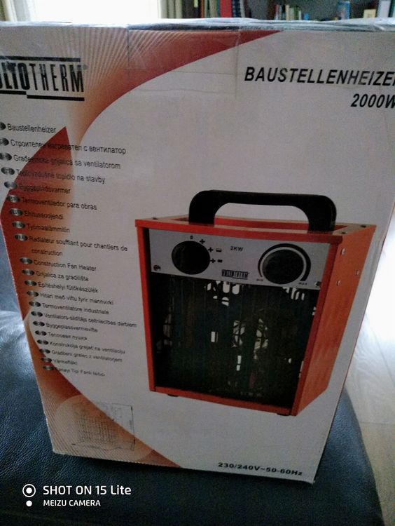 Heizlüfter 2000 Watt | Kaufen auf Ricardo