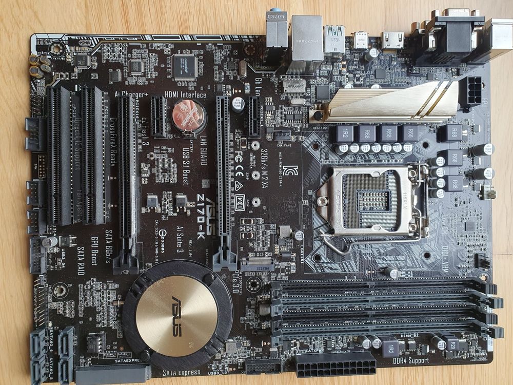 ASUS Z170-K DDR4 Motherboard (Gebraucht) in Küsnacht ZH für CHF 44 – mit Lieferung auf Ricardo ...