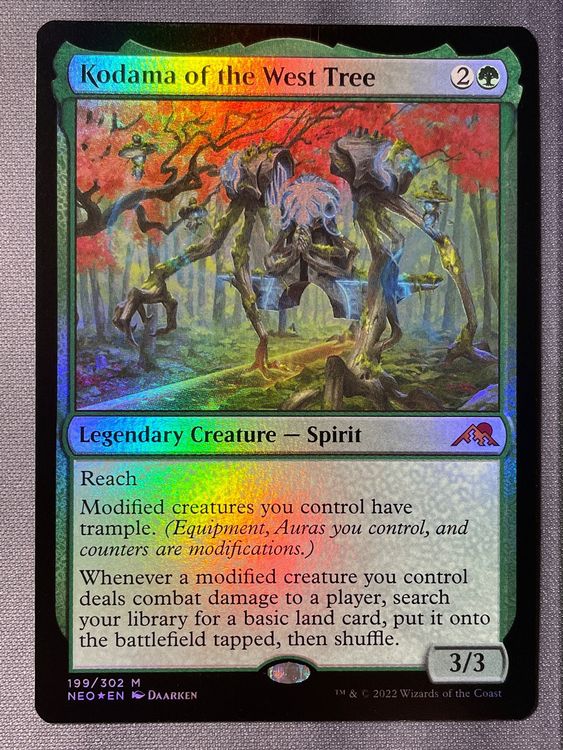 Kodama of the West Tree FOIL Kamigawa Boosterfrisch (Neu (gemäss ...