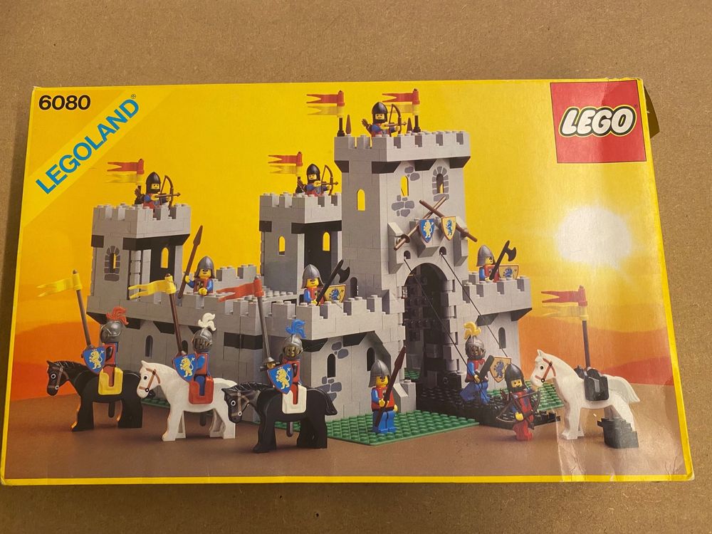Lego 6080 Castle Ritterburg Lion Castle 1984 legoland (Gebraucht) in ...