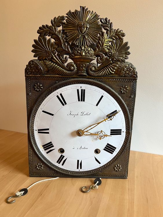 Magnifique horloge restaurée Joseph Pellet fond transparent | Kaufen ...