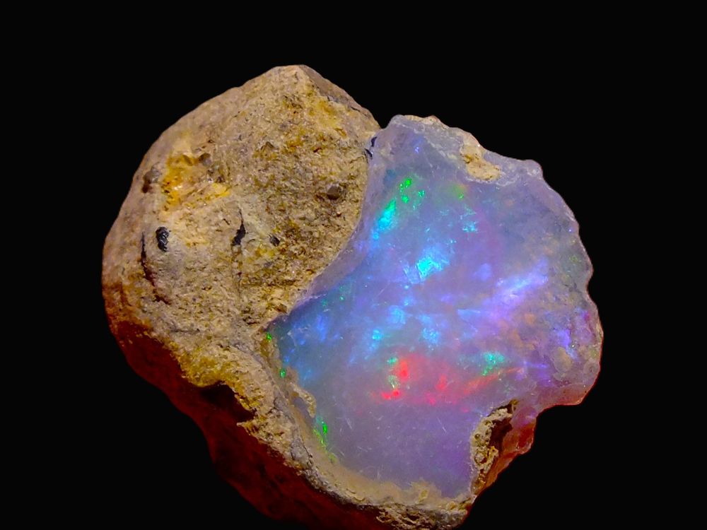 Welo Opale Rauh 6.85 karat Gebot CHF 1.- Top Voll Feuer AAA (Neu ...