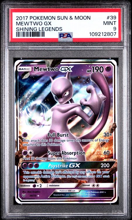Mewtwo GX 39/73 PSA 9 (Gebraucht) in Obergerlafingen für CHF 31 – mit ...