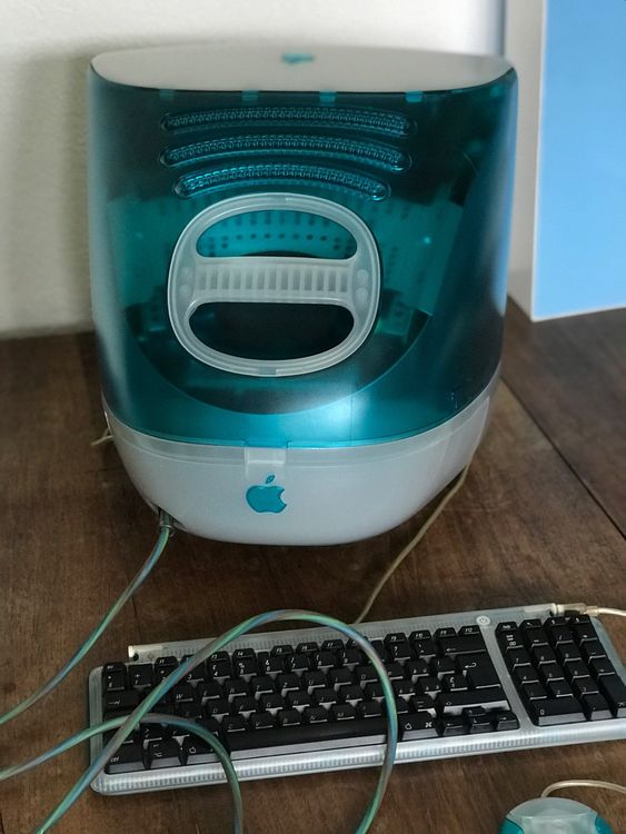 Original Vintage iMac G3 mit Maus, Tastatur, Floppy Laufwerk | Kaufen auf Ricardo