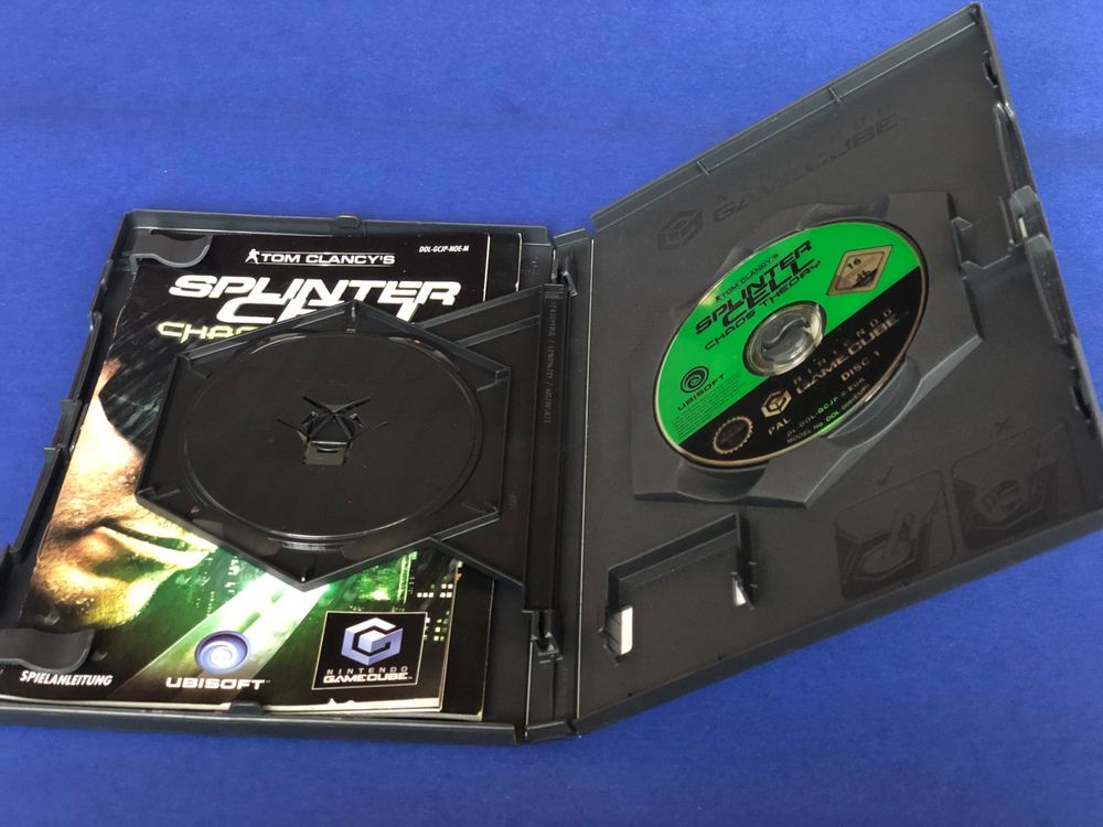 SPLINTER CELL CHAOS THEORY SPIEL FÜR NINTENDO GAMECUBE (Gebraucht) in ...