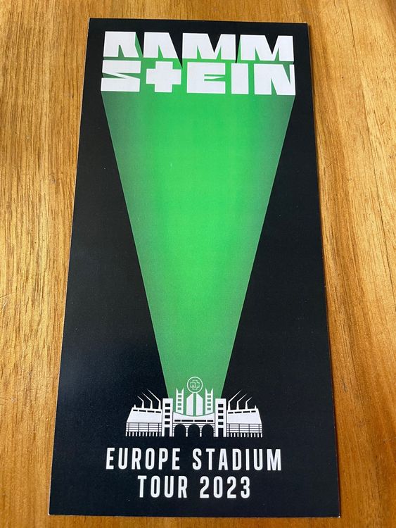 Rammstein Tour 2023 18.06.2023 Stadion Bern | Kaufen auf Ricardo