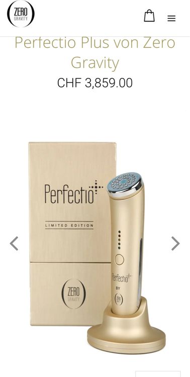 Perfectio Zero Gravity Infrared Face Beauty (Gebraucht) in Herrliberg ...