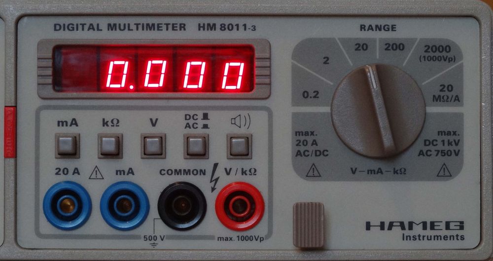 HAMEG Funktionsgenerator HM8030-3 und Multimeter HM8011-3 (Gebraucht ...