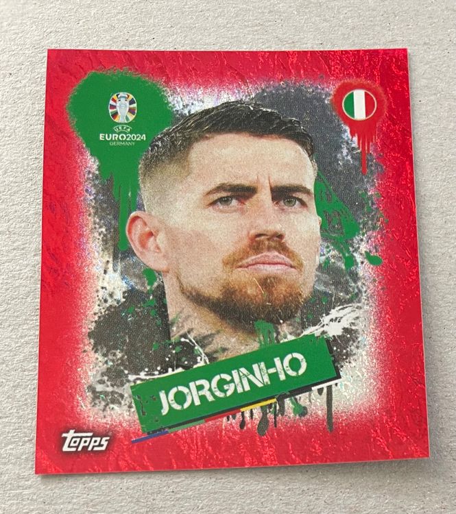 Topps Euro 2024 Sticker ITA 3 - JORGINHO ITALIEN | Kaufen auf Ricardo