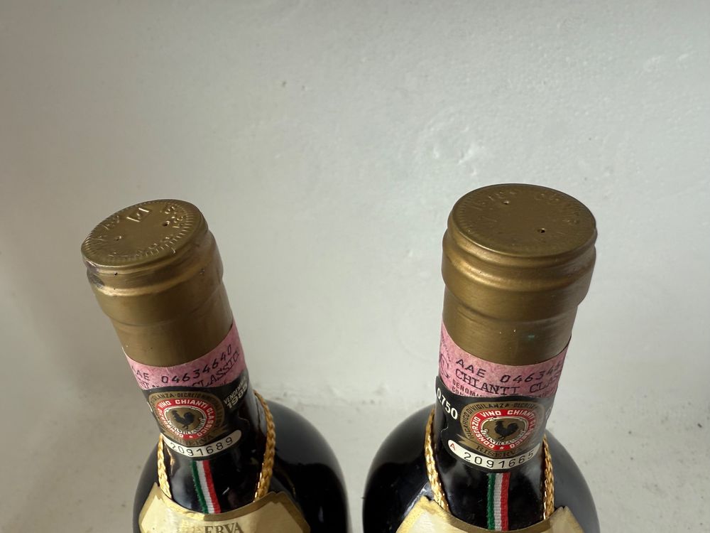 2 Flaschen San Felice Chianti Classico Riserva 1985🍷🇮🇹🍾 (Nuovo e nell ...