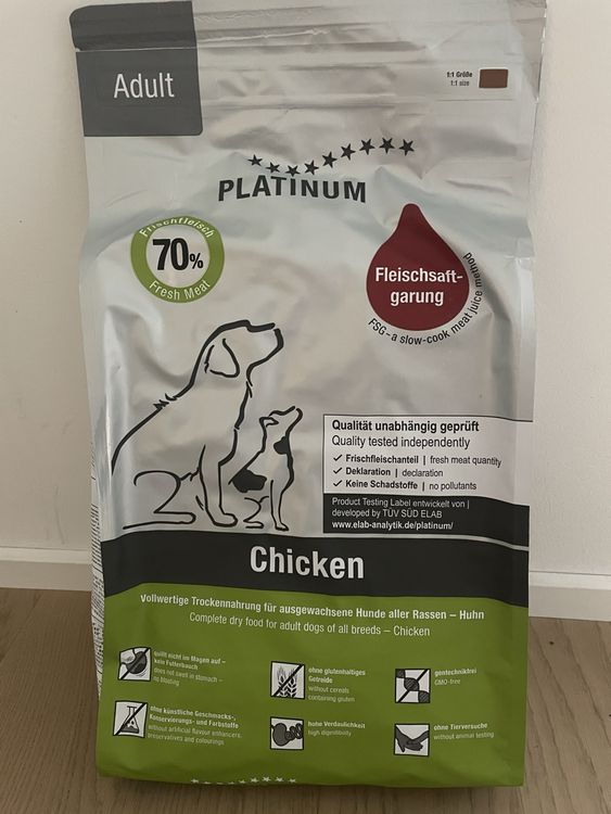 Platinum Chicken Hundefutter 5 kg | Kaufen auf Ricardo