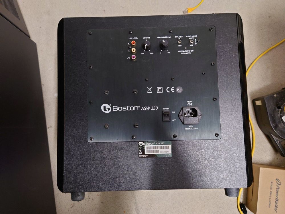 Boston Acoustics ASW-250 Subwoofer | Kaufen auf Ricardo