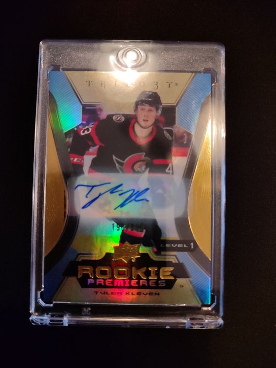 Carte Hockey Tyler Kleven Rookie Premieres Autographe Rare! (Neuf (Voir description)) à Ste ...