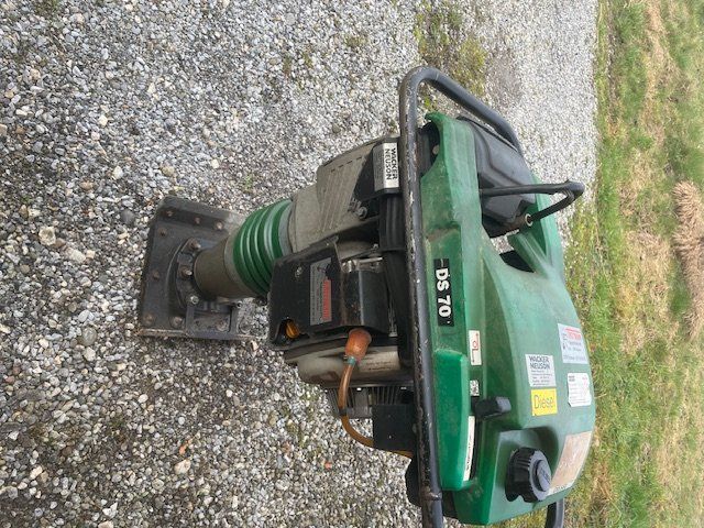 Graben Stampfer Wacker Neuson DS 70-Diesel | Kaufen auf Ricardo