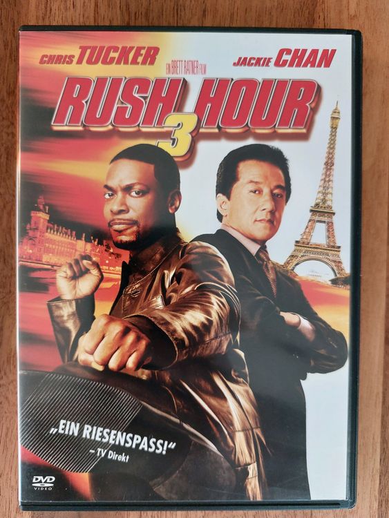 DVD - Rush Hour 3 mit Jackie Chan & Chris Tucker (2007) (Gebraucht) in ...