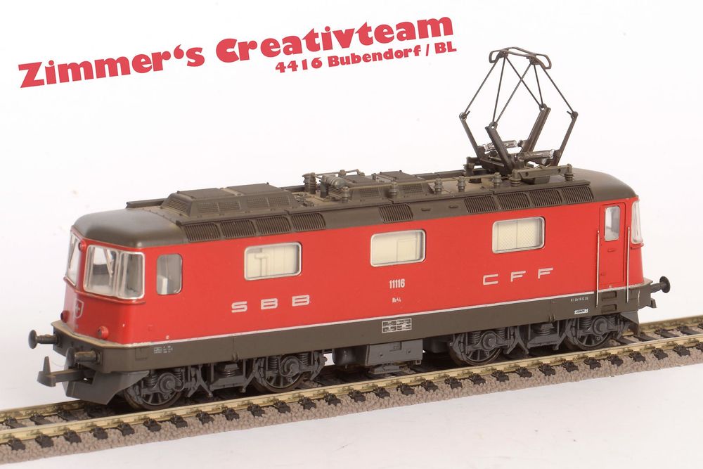 LIMA SBB Lok Re 4/4 II, rot, GS, H0, OVP (Gebraucht) in Bubendorf für CHF 49.95 – mit Lieferung ...