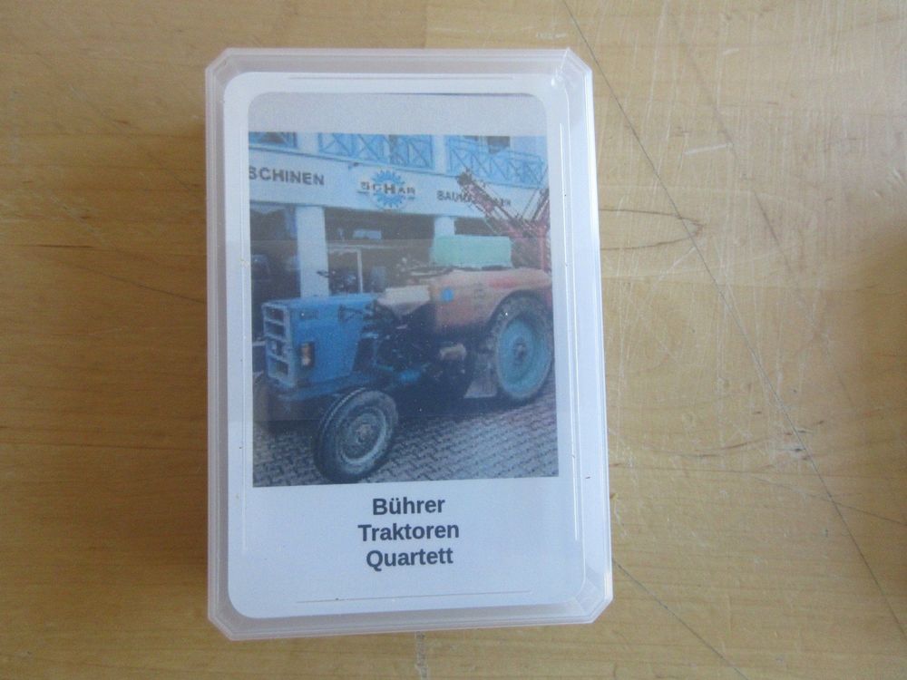 Bührer Traktoren Quartett 52 Karten (Neu und originalverpackt) in Herznach für CHF 32 – mit ...