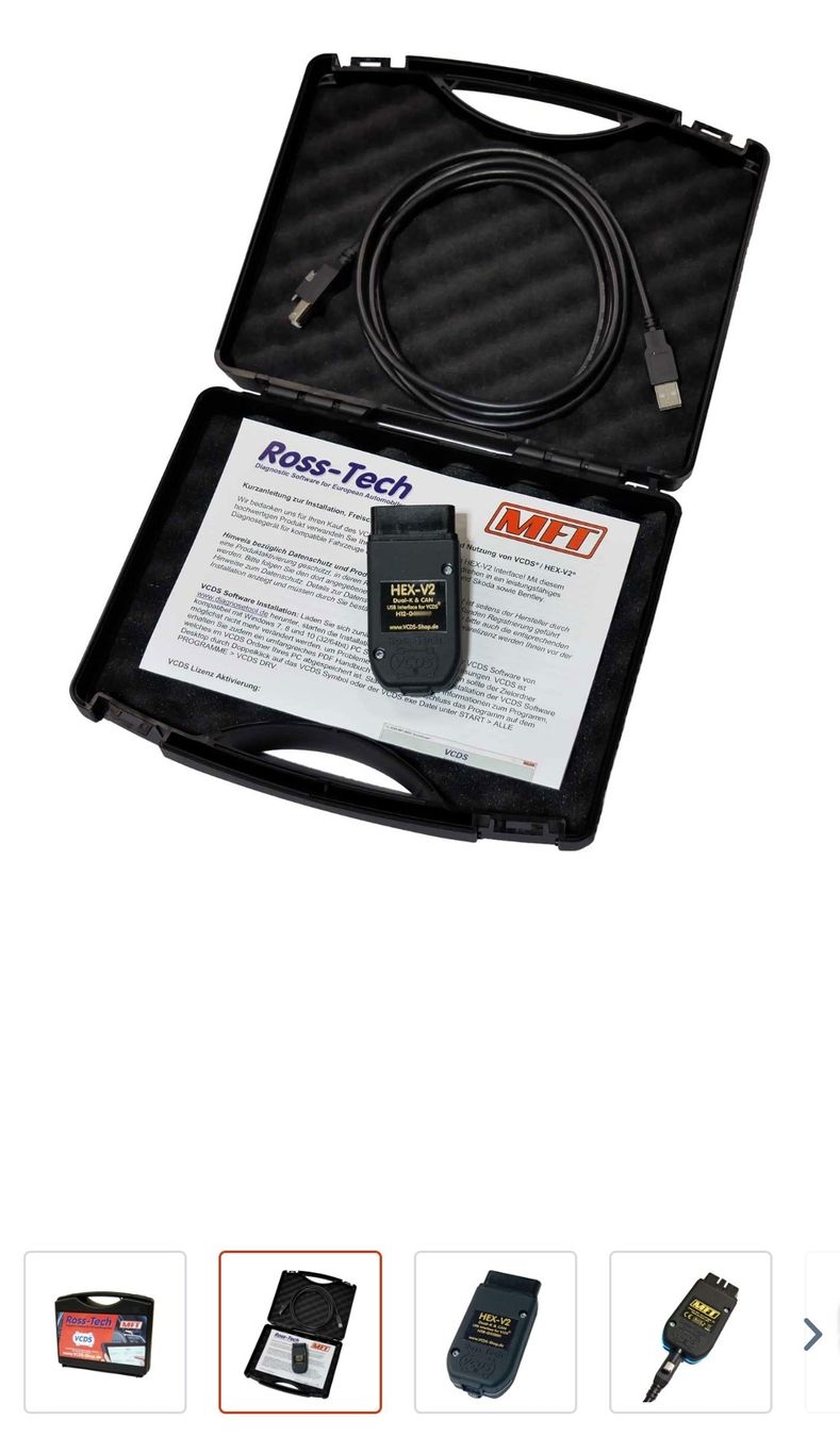 Diagnose-Tool Ross-Tech HEX-V2 Interface für VW/Audi (VCDS) (Neu und originalverpackt) in Thun ...