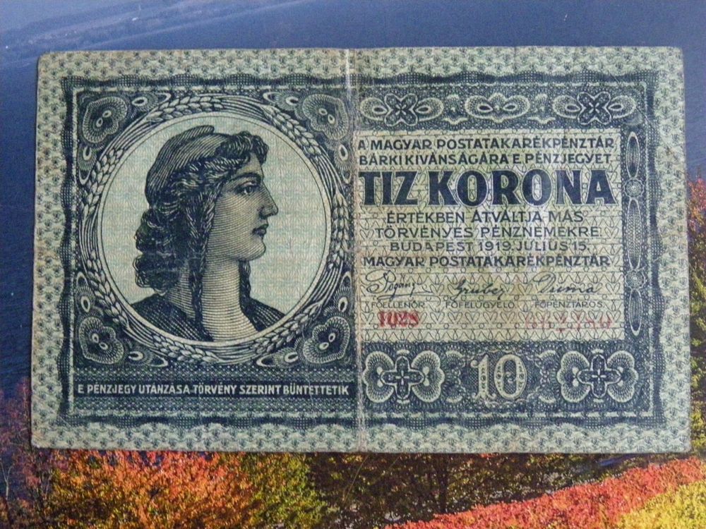 Budapest 10 Korona 1919 (Gebraucht) in Untersiggenthal für CHF 28 – mit Lieferung auf Ricardo kaufen