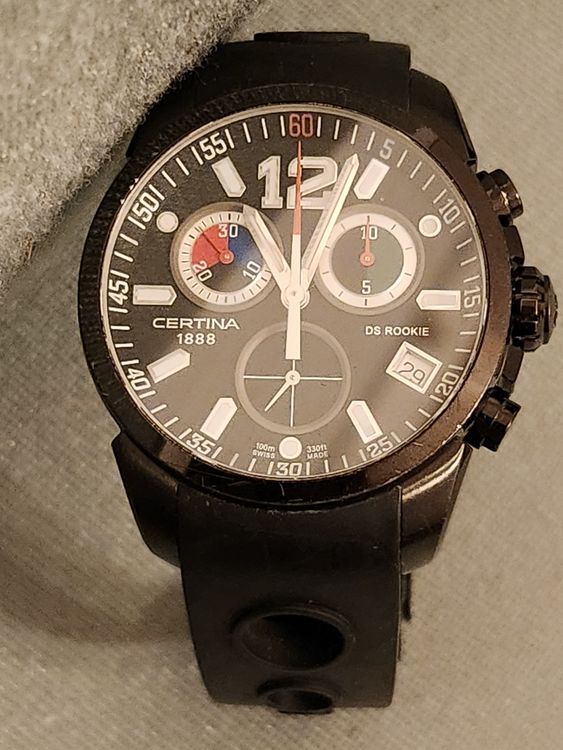 Certina DS Rookie Herrenuhr Chronograph | Kaufen auf Ricardo