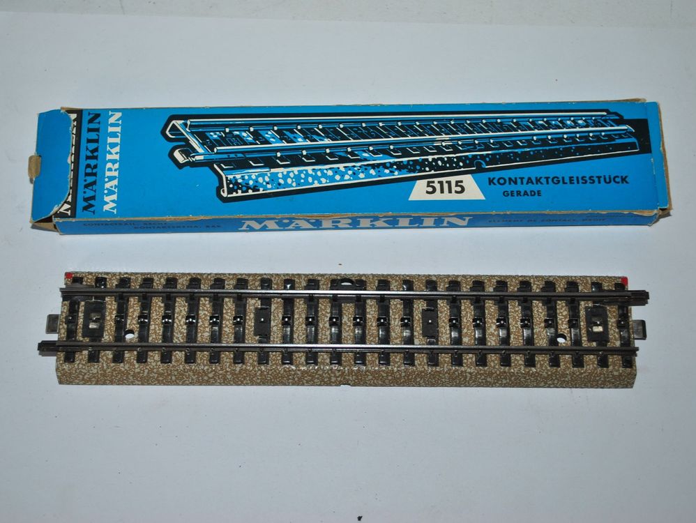 Märklin Kontaktgleis gerade M-Gleis 5115 (RSE077) (Gebraucht) in Aarwangen für CHF 1 – mit ...