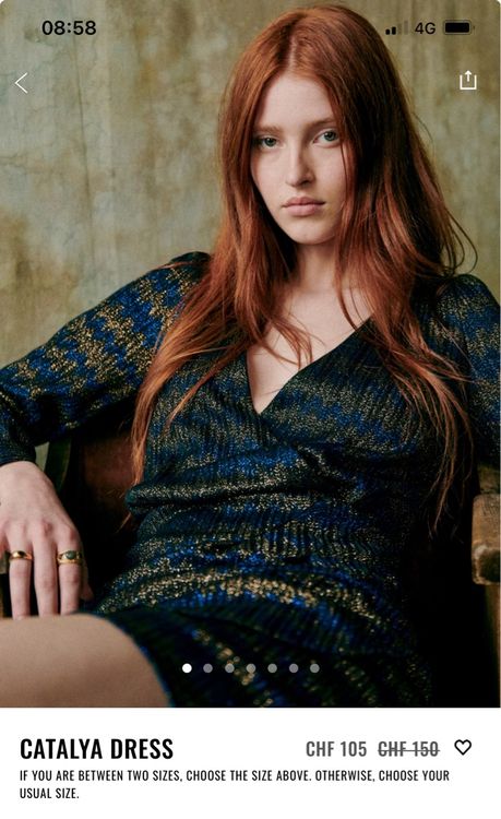 Sézane Robe Catalya (Neu (gemäss Beschreibung)) in Marly für CHF 25 ...