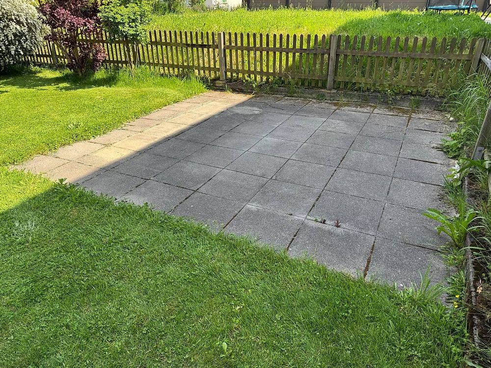 Gartenplatten 50 X 50 cm, 64 Stück (Gebraucht) in Walliswil b.Wangen ...