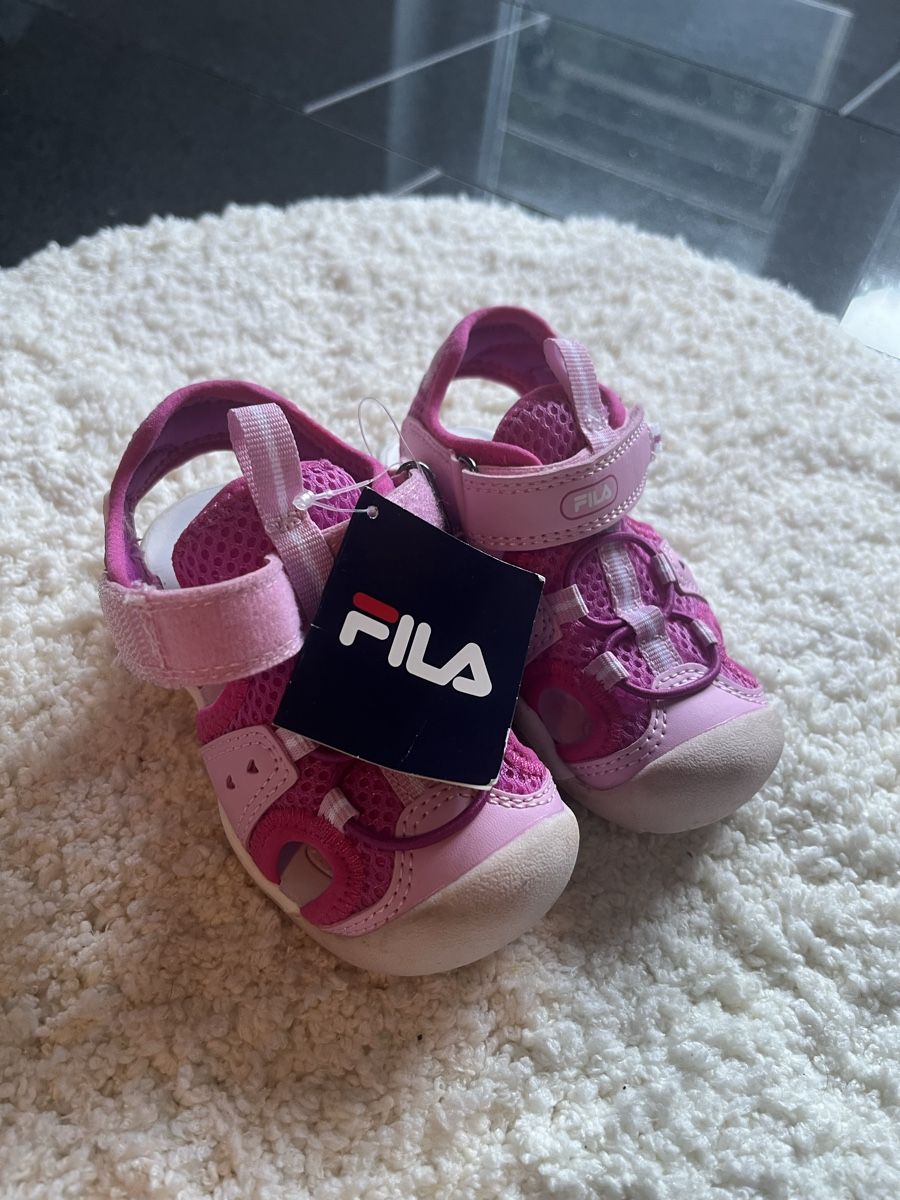 Sandali FILA bambina rosa – nuovi con etichetta – numero 23 (Nuovo e ...