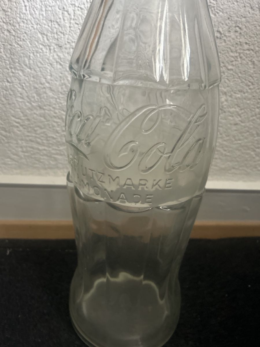 Coca Cola Flasche, Glasflasche, Vintage Design Rarität (Gebraucht) in ...