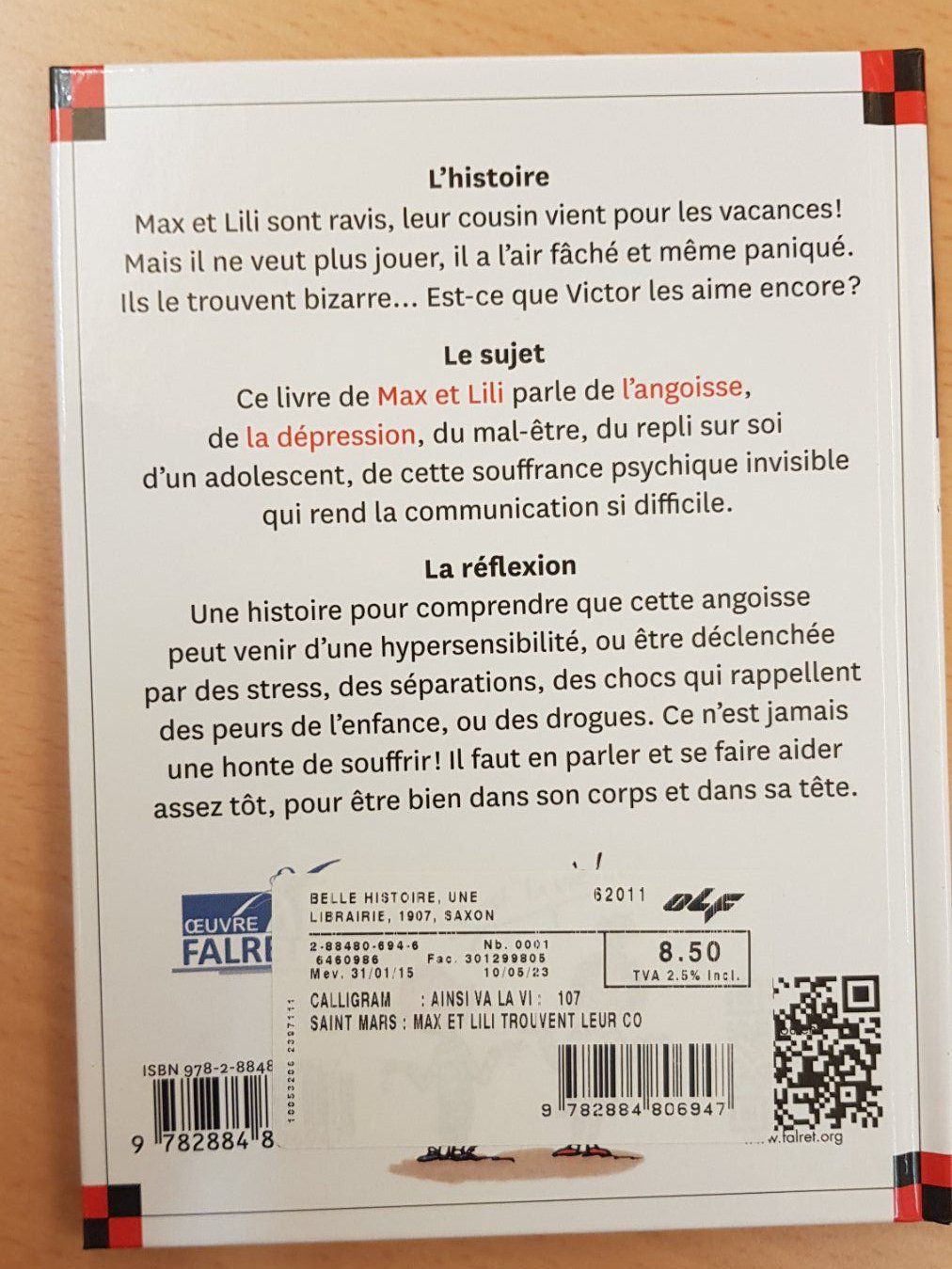 Max et Lili trouvent leur cousin angoissé (D'occasion) à Fully pour CHF ...