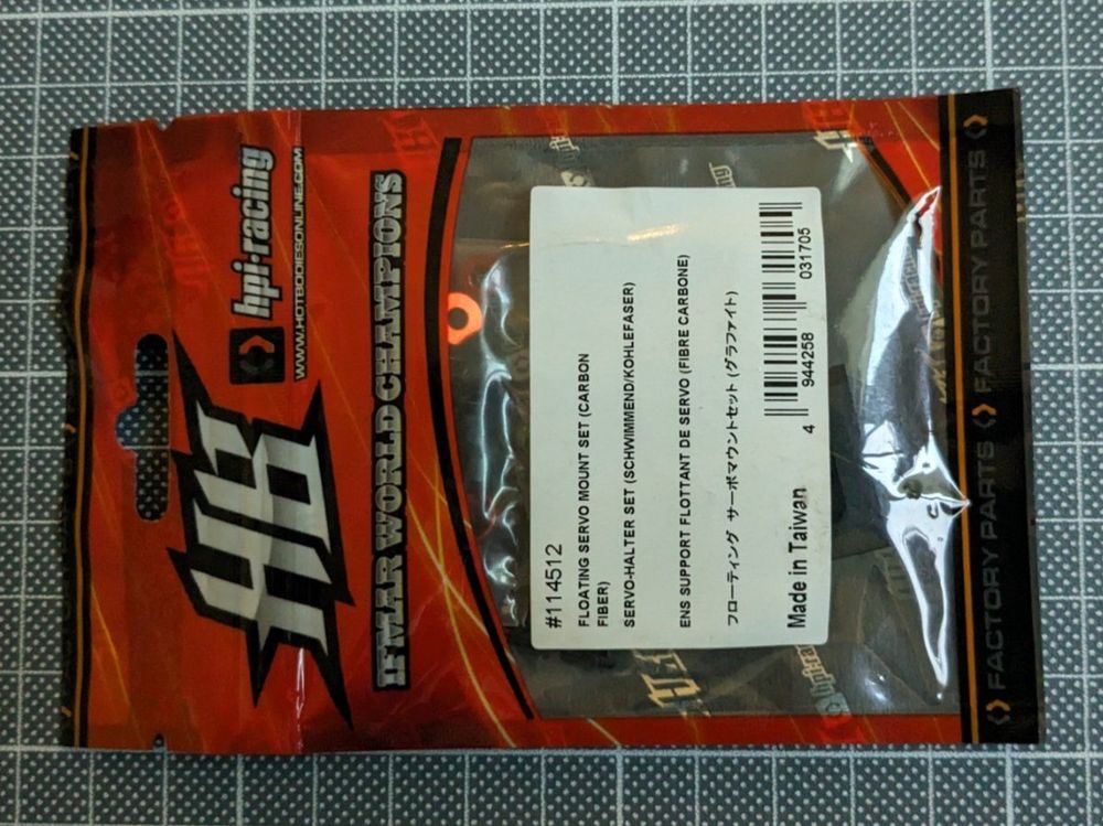 HB / HPI FLOATING SERVO MOUNT SET 114512 (Neu und originalverpackt) in ...