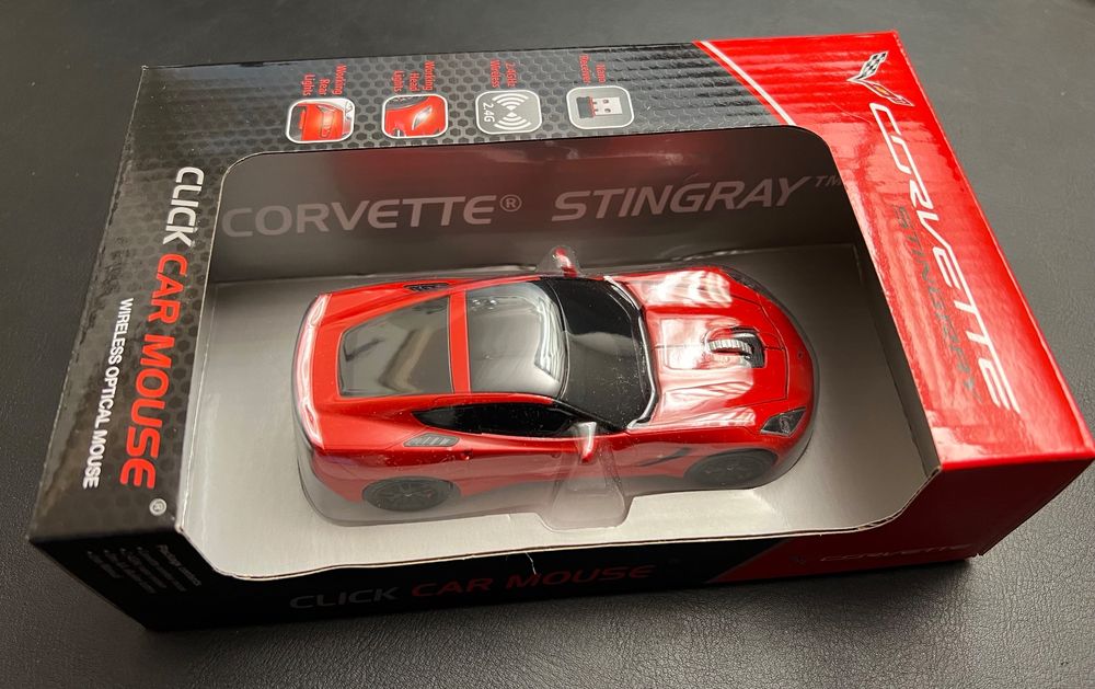 PC-Maus drahtlos - Corvette C7 Stingray Coupe (Neu und originalverpackt ...
