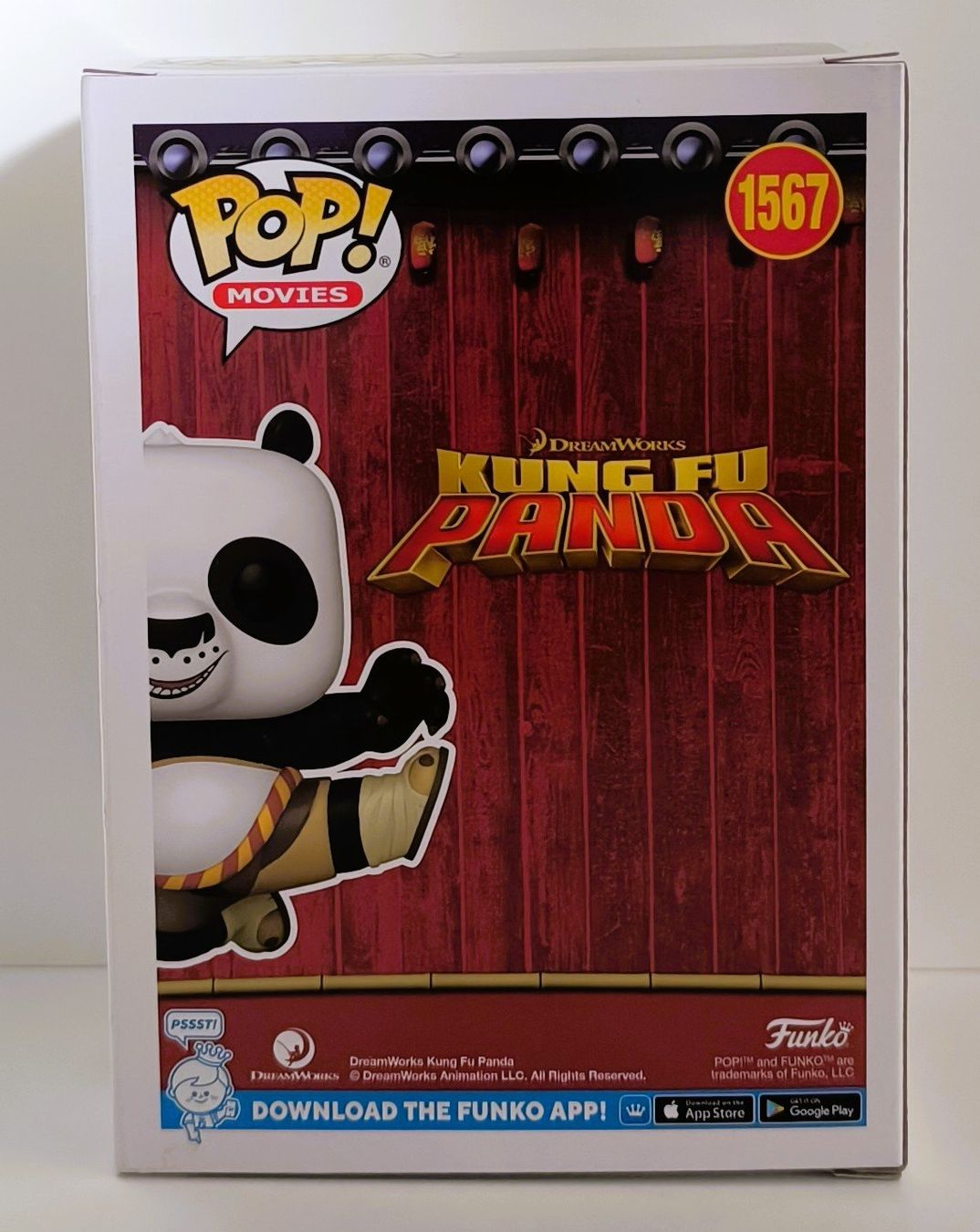 Funko Pop 1567 Kung Fu Panda Po / Exclusive (Neu und originalverpackt ...