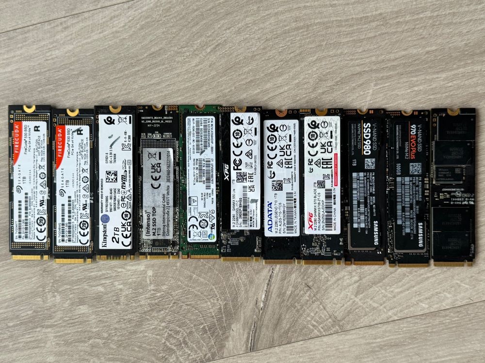 11 SSD M.2 / 2TB / 1TB / 500GB / defective⚠️ (Defekt) in Neuchatel für ...