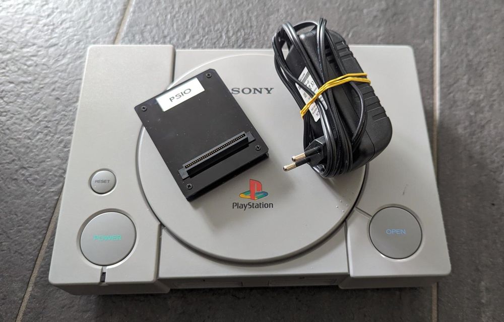 Playstation 1 mit PSIO | NTSC-J und neuem 12V Netzteil (Gebraucht) in ...