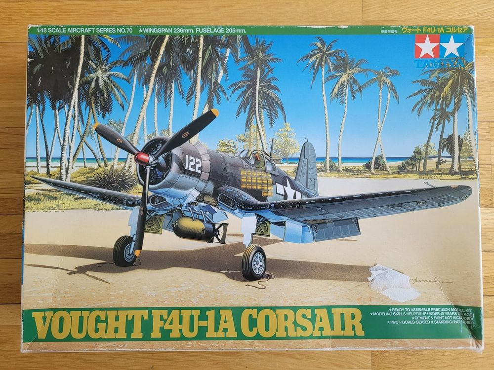 Tamiya 61070 Vought F4U-1A Corsair 1/48 (Neu (gemäss Beschreibung)) in Luzern für CHF 28 – mit ...